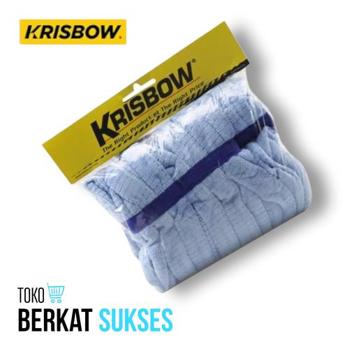 Jual KRISBOW MICROFIBER TUBULAR MOP HEAD BLUE Krisbow Refill Kain Pel ...
