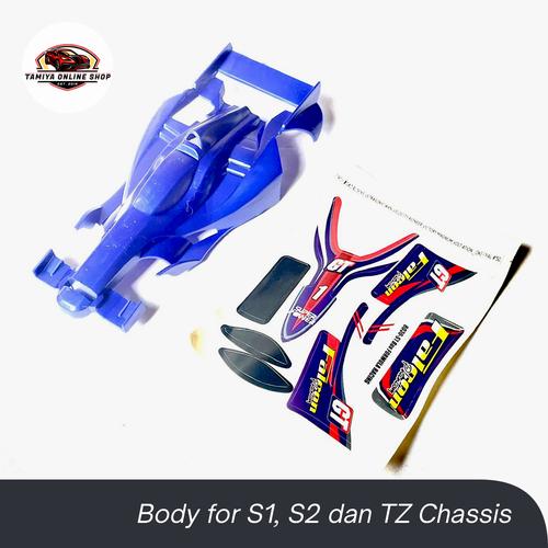Promo Body Tamiya Falcon Phantom Biru Body Tamiya for S1, S2, TZ ...