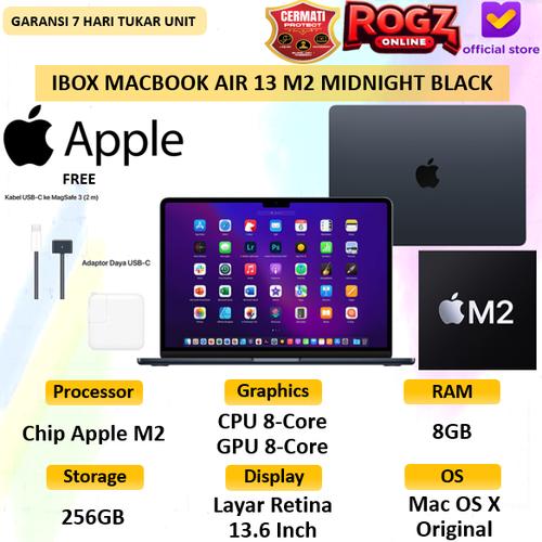 Promo Apple MacBook Air 2022 Chip M2 8CPU 8 GPU 512GB SSD Mac OS 13.6"LED Cicil 0% 3x - Jakarta ...