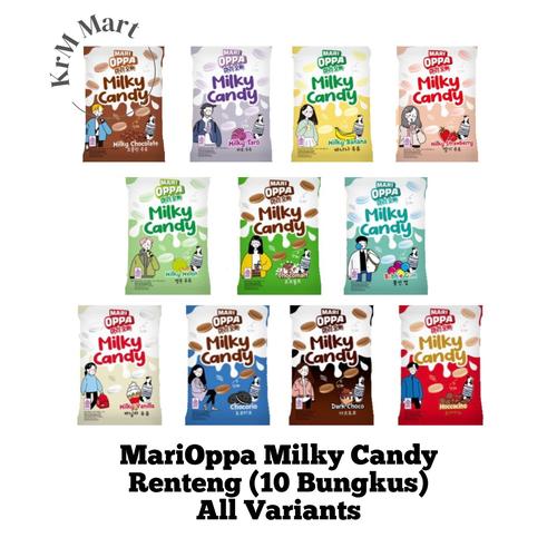 Jual Marioppa Mari Oppa Milky Candy 1 renteng renceng All Varian ...