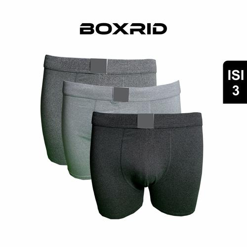 Jual Boxr_id Celana Dalam Boxer Pria Katun Sport 3 PCS - XL - Jakarta ...