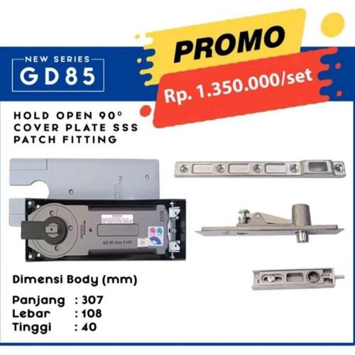 Jual ** Floor Hinge Dorma Kaba/DormaKaba GD 85 ORIGINAL (New Series ...