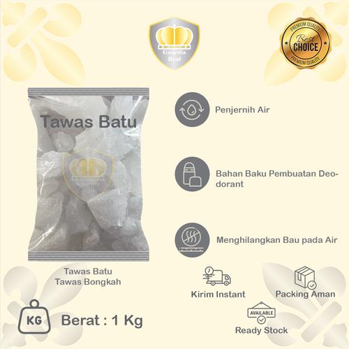 Jual Tawas Batu 1 Kg/ Tawas Bongkah 1 Kg/ Batu Tawas 1 Kg/ Tawas ...