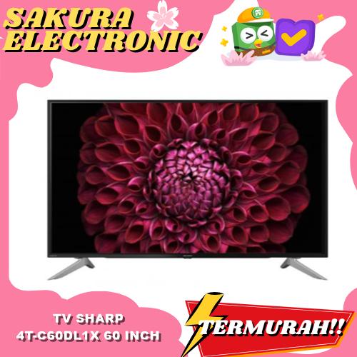 Jual TV SHARP 4T-C60DL1X 60 INCH UHD 4K HDR ANDROID GOOGLE TV 4TC60DL1X ...