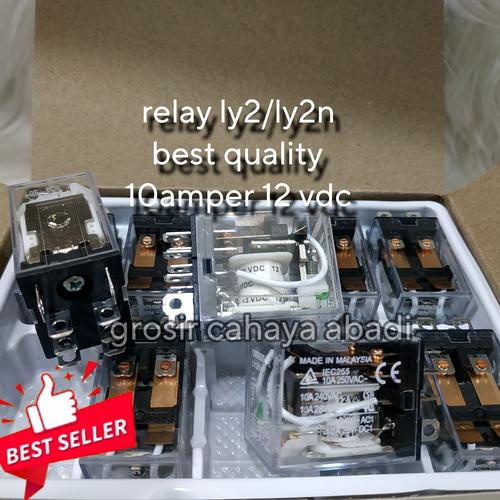 Jual relay omron original type ly2/ly2n 12vdc 8 kaki/relay 12vdc/relay ly2n - Jakarta Barat ...