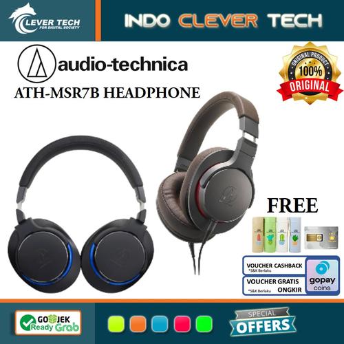Jual Audio Technica ATH msr7b msr7 B Over-Ear High-resolution Headphone ...