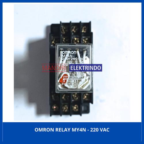 Jual OMRON RELAY MY4N - 220 VAC - RELAY + SOCKET - Jakarta Pusat - Sentosa Mandiri Elektrik ...