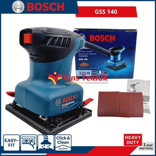 Promo Mesin Amplas kotak Orbital Sander GSS140 BOSCH GSS 140 - Jakarta ...
