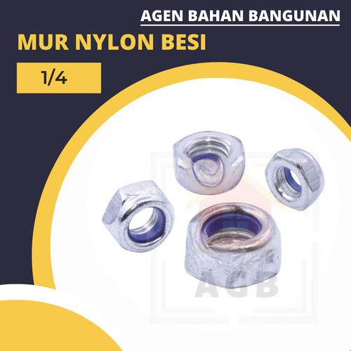 Jual Mur Nylon / Lock Nut Besi 1/4 - Jakarta Utara - Agen Bahan ...