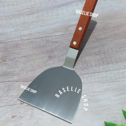 Jual Spatula Bengkok Pisau Scrapper Kape uk. Besar Pizza Turner ...