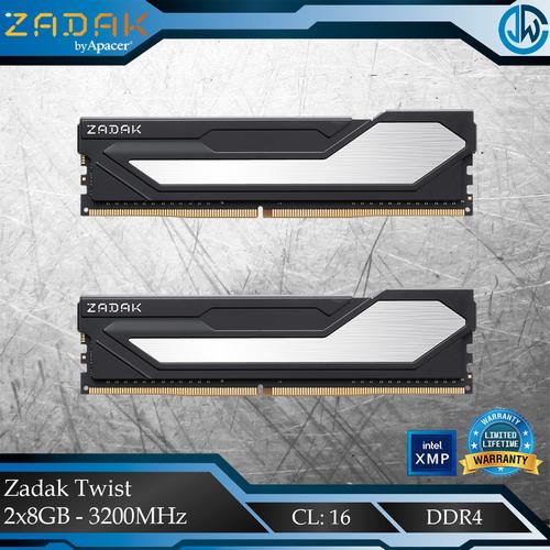 Jual Zadak Twist DDR4 2x8GB 3200MHz - PC25600|RAM 16GB - Kota Bandung ...