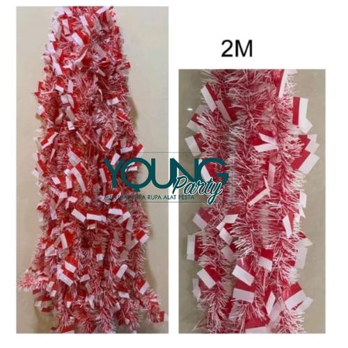 Jual Slinger merah putih/decorasi Augustus /slinger HUT RI - Jakarta ...