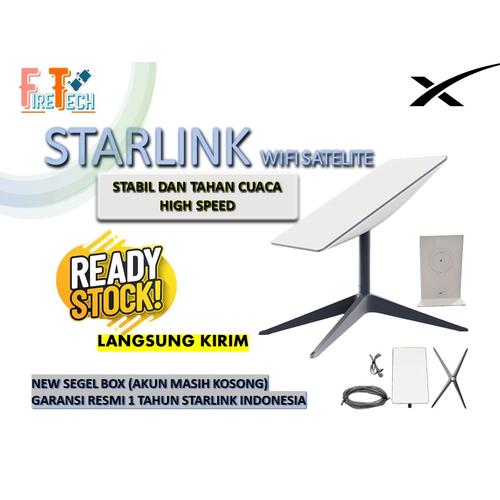 Jual STARLINK Standard Internet Kit Satellite Antenna & WiFi Router Kit ...