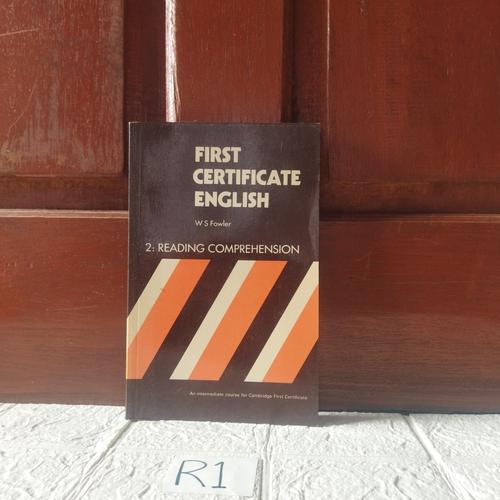 Jual FIRST CERTIFICATE ENGLISH - READING COMPREHENSION - Kota Depok ...