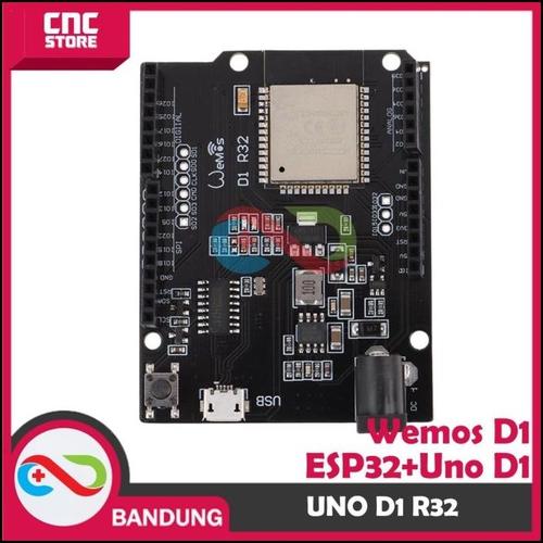 Jual |expert| wemos esp32 arduino uno d1 r32 wifi esp32 4mb - Jakarta ...