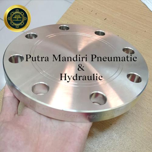 Jual Blind Flange JIS 10K 6" Inch Stainless SS304 - Flange Buta JIS 10K ...