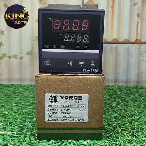 Jual PID Digital Temperature kontrol REX-C700 thermostat VORGE CONTROL - Jakarta Barat - Kings ...