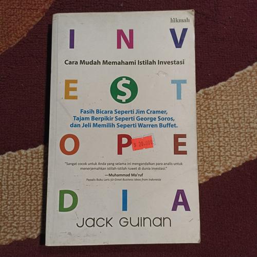 Jual INVESTOPEDIA - Cara Mudah Memahami Istilah Investasi - Jack Guinan ...