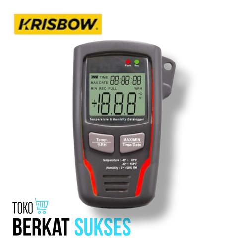 Jual KRISBOW TEMPERATURE & HUMIDITY DATA LOGGER Krisbow Alat Ukur ...