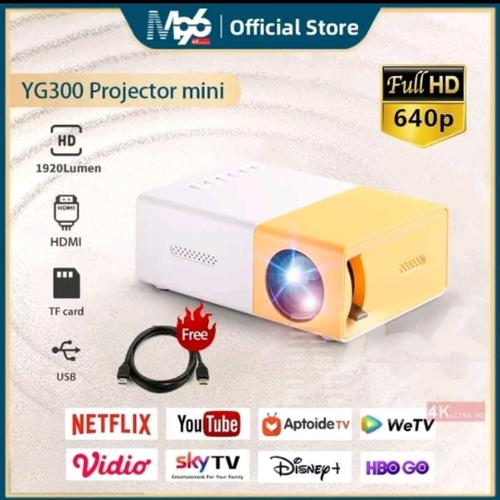 Jual M96 proyektor mini YG300 portable led mini proyektor hp mini home ...