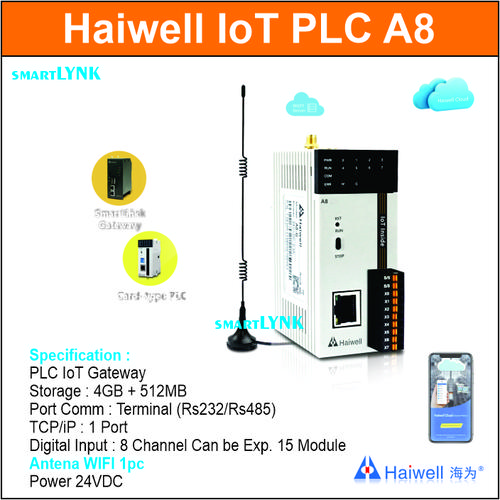 Jual A8 IoT PLC WIFI Haiwell FREE IoT - Kota Tangerang Selatan - smartLYNK | Tokopedia