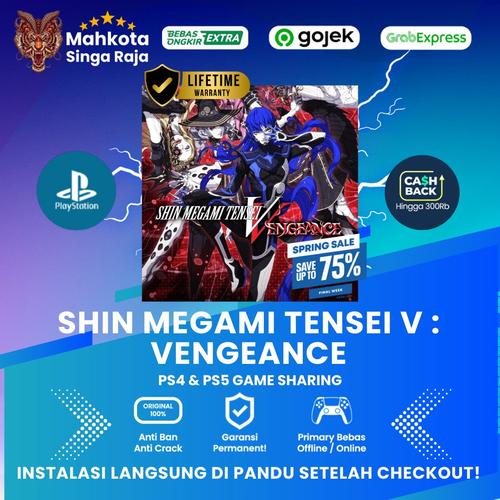 Promo Shin Megami Tensei V : Vengeance - PS4 - PS5 - Digital Game Sharing - PlayStation 5 ...
