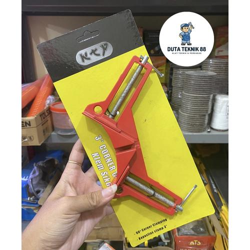 Promo Klem Sudut Siku 3 Inci 90 Derajat - KTP Corner Clamp 3 inch - Kab ...