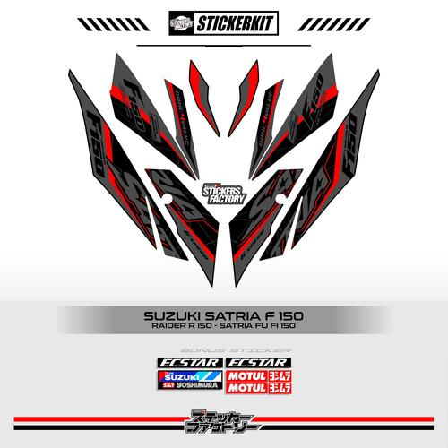 Jual STICKER STRIPING SUZUKI SATRIA F150 INJEKSI / MOTIF 10 / SUZUKI ...