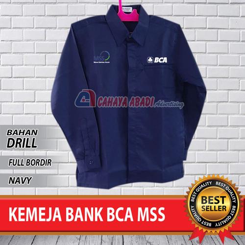 Jual Kemeja Bank BCA MSS Seragam Bank BCA MSS Baju Bank BCA Maha Sehati ...