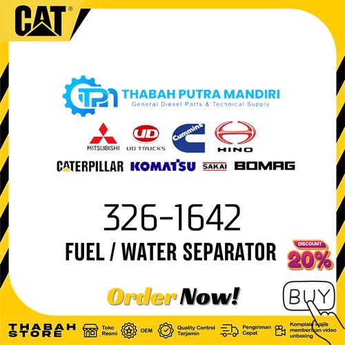 Jual 3261642/326-1642 : FUEL FILTER WATER SEPARATOR CATERPILLAR PARTS ...