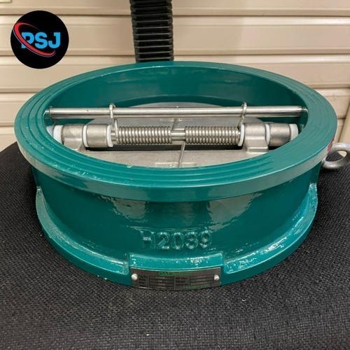 Jual 8" inch Wafer Check Valve Gala Cast Iron PN16 Double Door ...