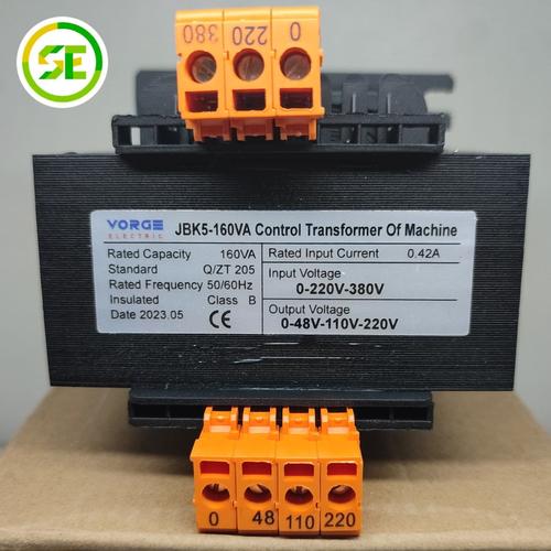 Jual VORGE Transformer Trafo Step Down JBK5 160VA 220 380 out 220v/110v/48V - Jakarta Barat ...