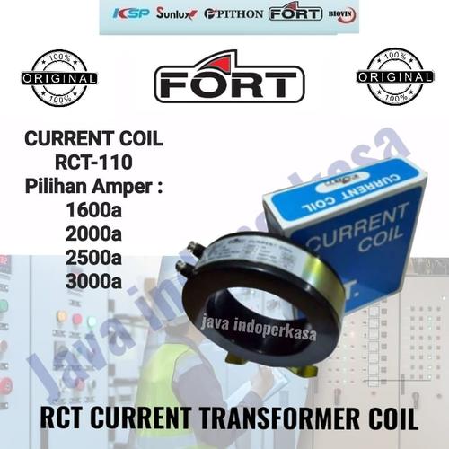 Jual FORT RCT-110 current transformer curent coil bulat amper 1600a ...