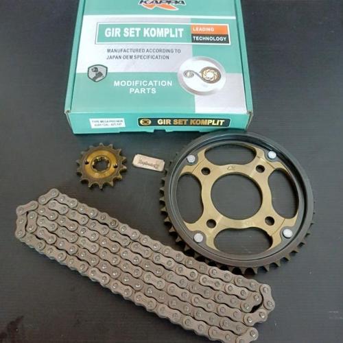 Jual GIR SET GEAR PAKET VERZA 150 CB150R CBR150R LAMA NEW MEGA PRO ...