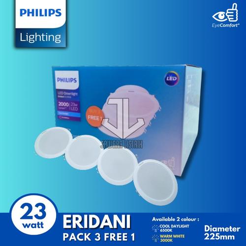 Jual ERIDANI PHILIPS DOWNLIGHT PAKET 23Watt SNI BERGARANSI - Putih ...
