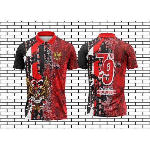 Promo Baju Kaos Jersey Pria 17-AGUSTUSAN 2024 Kaos Baju Pria HUT RI KE ...