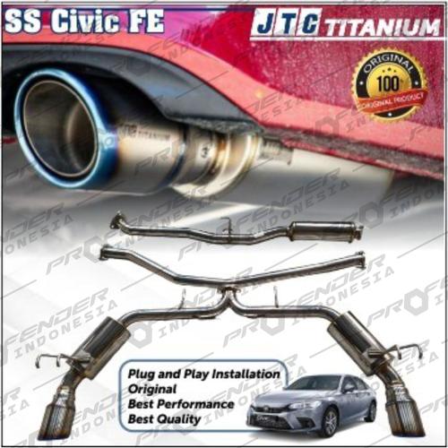 Jual JTC titanium - Muffler Super Sport SS Titanium - Exhaust Muffler ...