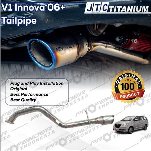 Jual JTC titanium - Tailpipe V1 Titanium Tip - Exhaust Muffler Knalpot ...