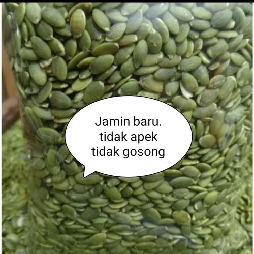 Jual Kuaci Biji Labu Hijau Kupas Panggang Oven Pumpkin seed 500gr ...