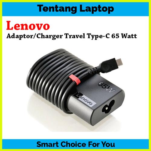 Jual Adaptor Charger Lenovo Thinkpad Travel USB Type C 65 watt Type C ...