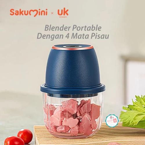 Jual SAKUMINI Electric Food Chopper | Blender Chopper Grinder ...