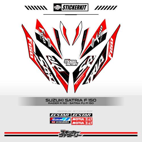 Jual STICKER STRIPING SUZUKI SATRIA F150 INJEKSI / MOTIF 7 / SUZUKI ...