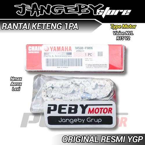 Jual Rantai Keteng Vixion NVL R15 V2 Nmax Aerox Lexi ORIGINAL Resmi YGP ...