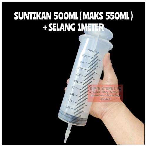 Jual Suntikan Parfum 500ml ( + Selang 1Meter ) / Suntikan Tinta 500ml ...