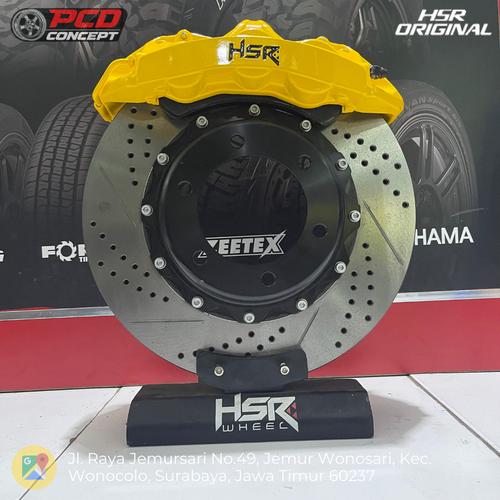 Jual BBK HSR WHEEL GT6 6 Pot Disck 355x32 Rem Big Brake Kit Pajero ...