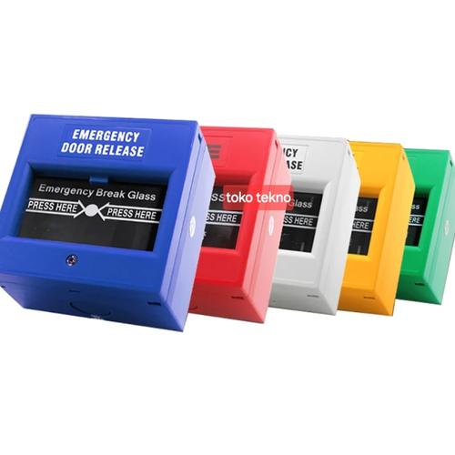 Jual Emergency Breakglass | Break Glass Door Release - Hijau - Jakarta ...