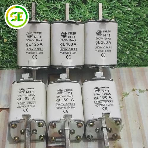 Jual NH FUSE LINK NH-1 NH1 63A 80A 100A 125A 160A 200A 250A VORGE nt1 ...