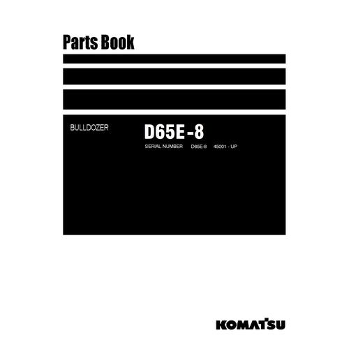 Jual Parts Catalog Bulldozer Komatsu D65E-8 versi pdf - Kota Surabaya ...