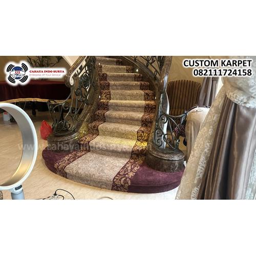 Jual KARPET TANGGA CUSTOM | KARPET TANGGA MEWAH | KARPET TANGGA EMPUK ...
