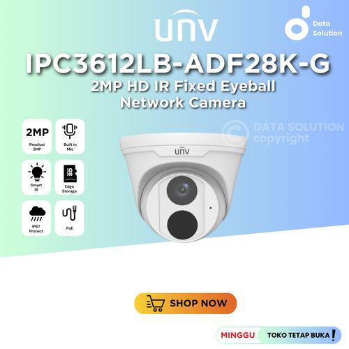 Jual Uniview IPC3612LB-ADF28K-G 2MP HD IR Fixed Eyeball Network Camera - rj45 - Jakarta Pusat ...